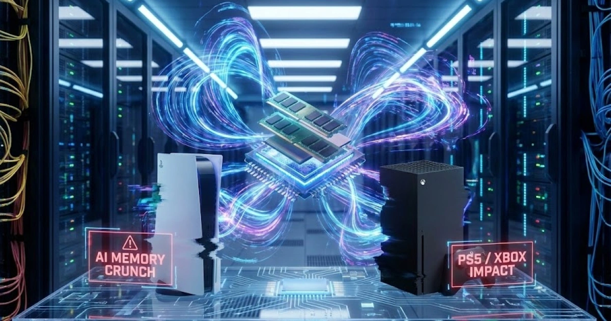AI掠奪記憶體，缺貨潮燒到遊戲主機！傳PS6、新Xbox恐延後發表